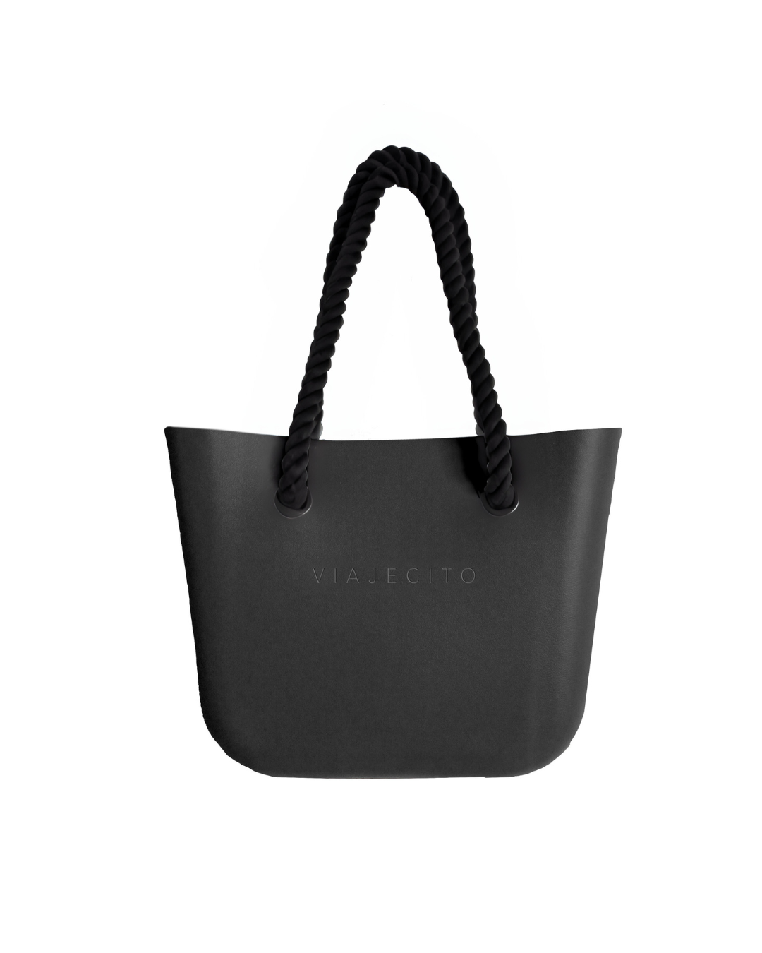 Midi Beach Tote Set - Black – Viajecito PH