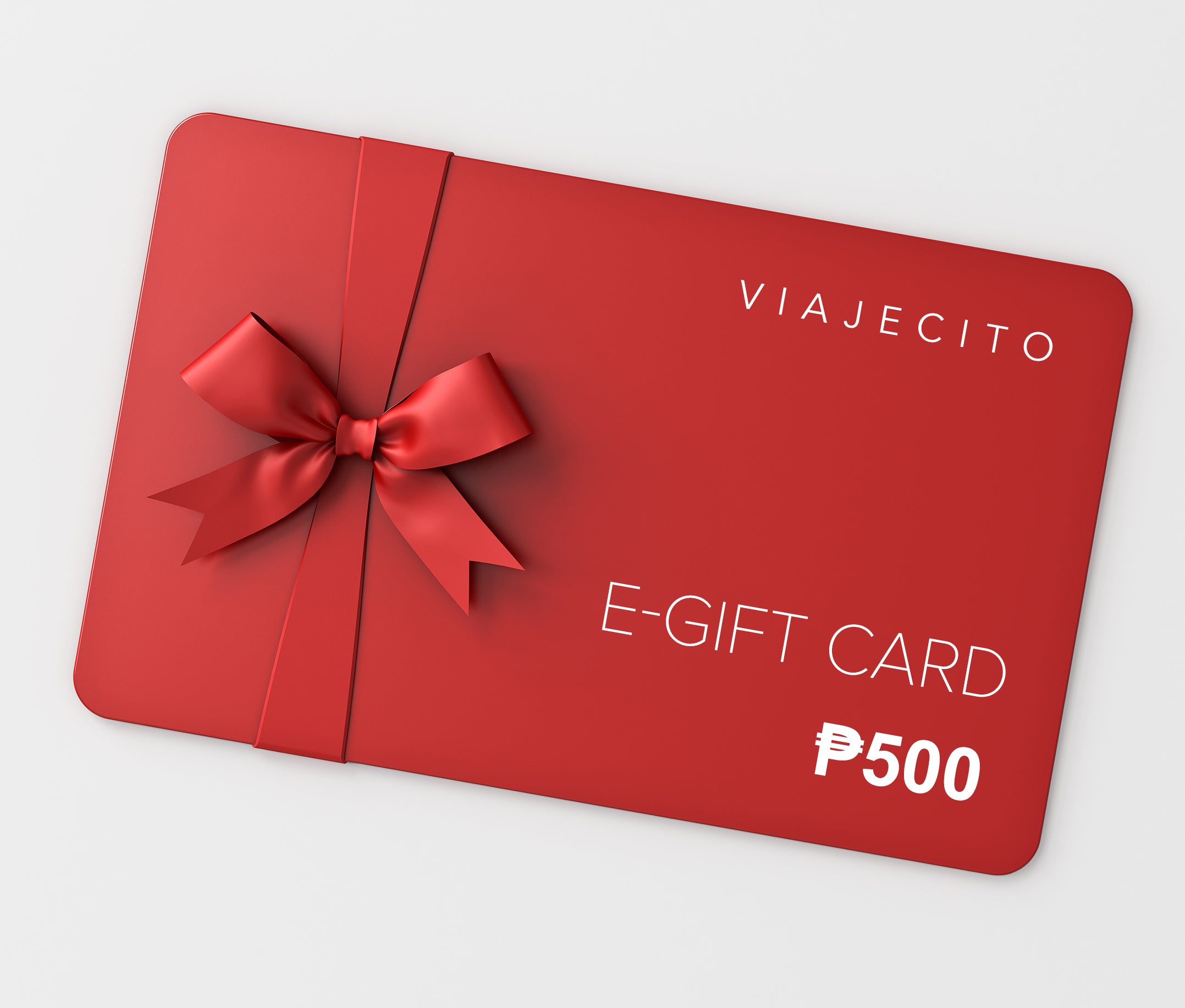 VIAJE E-GIFT CARD – Viajecito PH