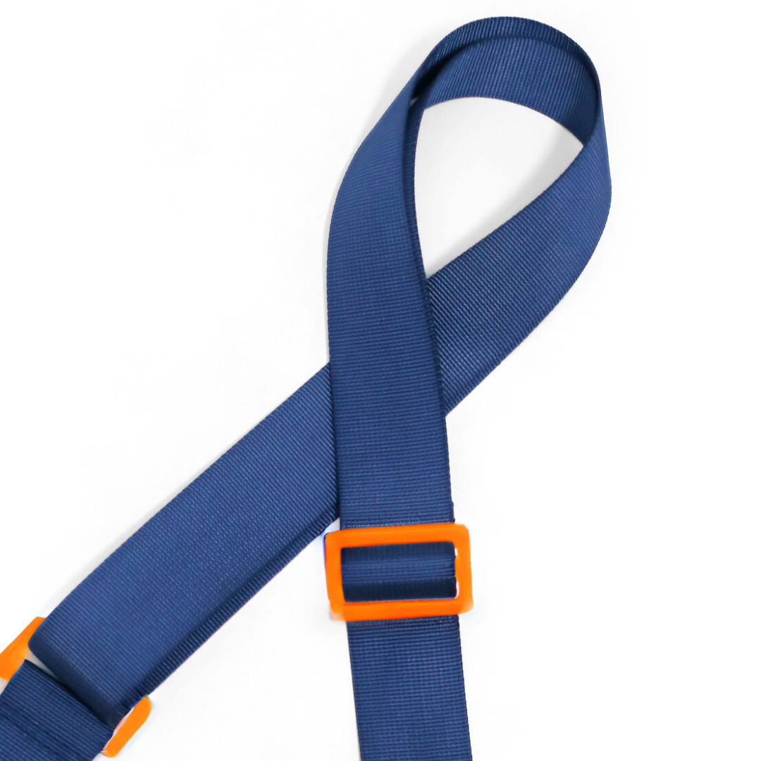 Sport Strap - Navy Blue with Orange Adjuster – Viajecito PH