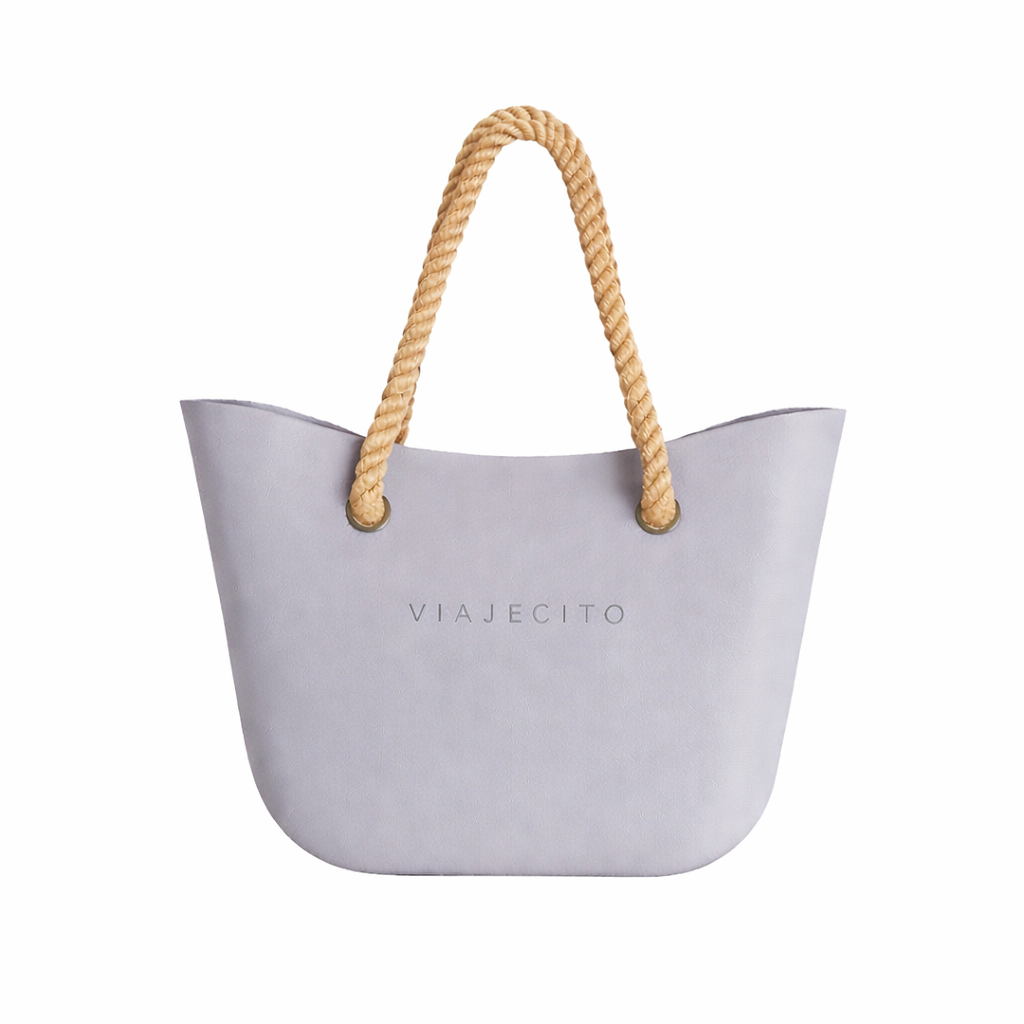 Standard Beach Tote Set - Slate Grey – Viajecito PH
